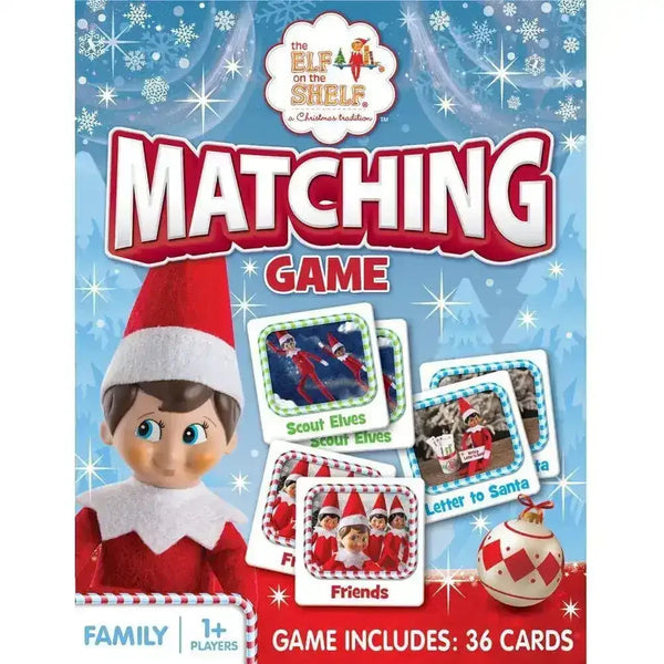 Elf on the Shelf Matching Game – Toybox Tales