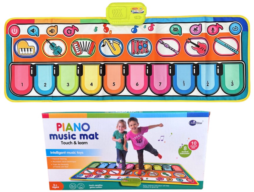 Soft Piano Music Mat – Toybox Tales