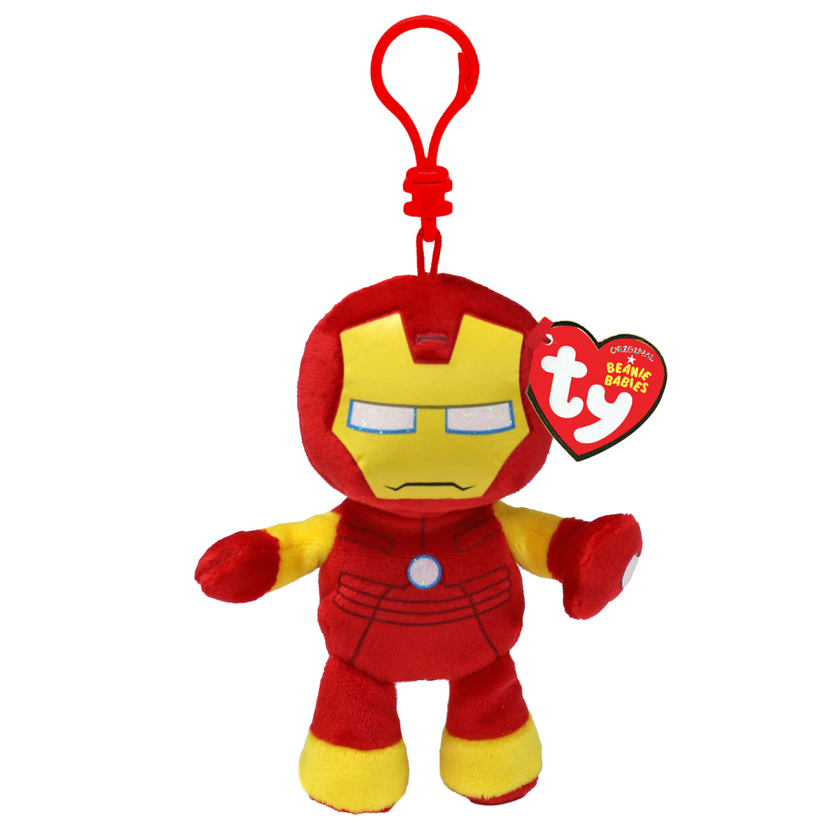 Ty Beanie Boo Marvel Iron Man Floppy Clip | Toybox Tales