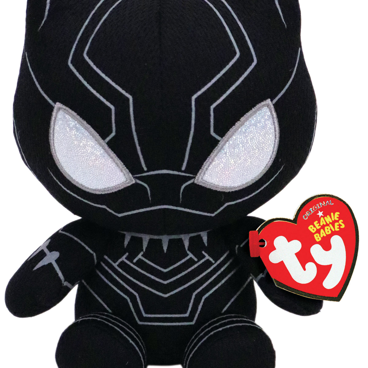 Ty Beanie Boo Marvel Black Panther Regular Plush | Toybox Tales