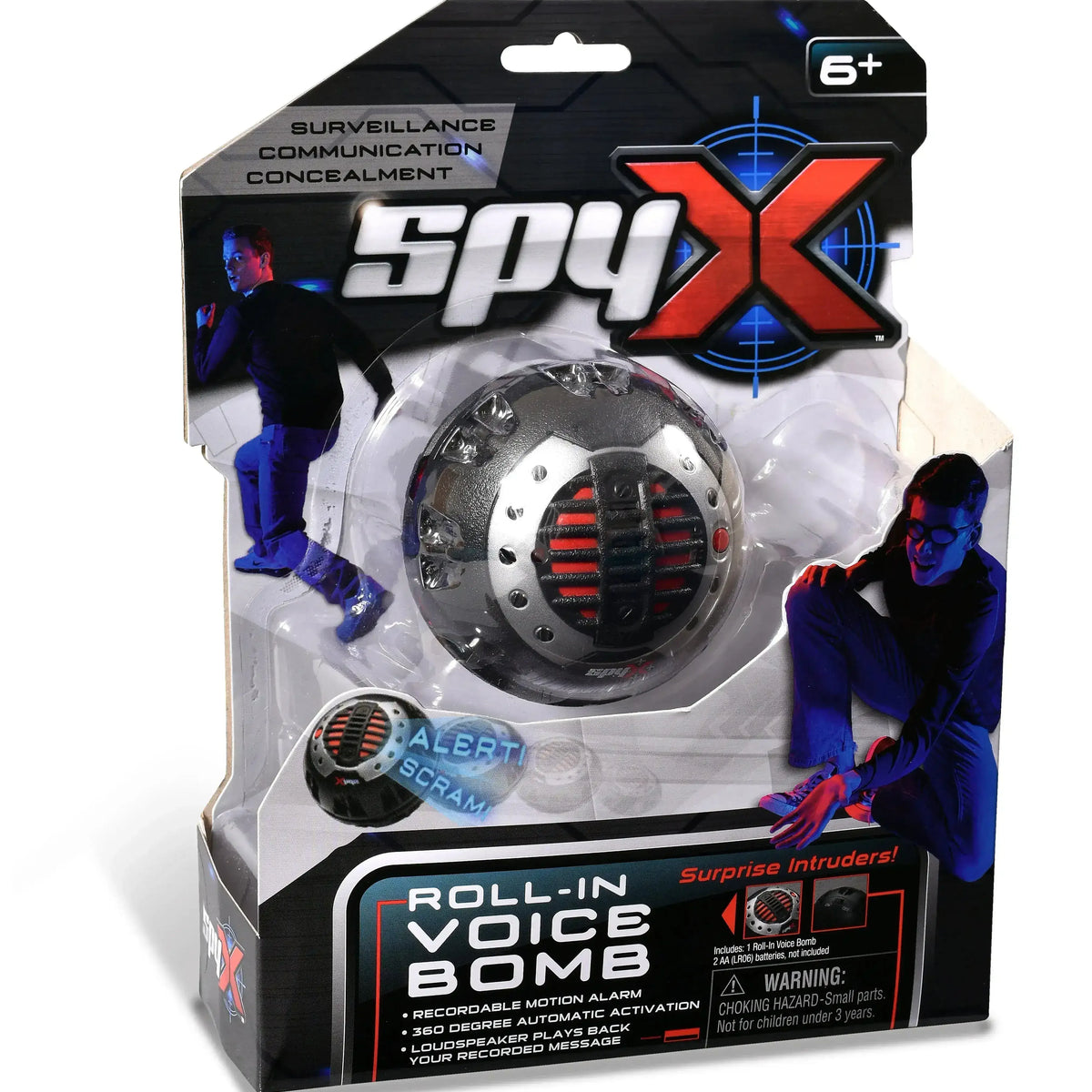 SpyX Roll-in Voice Bomb – Toybox Tales