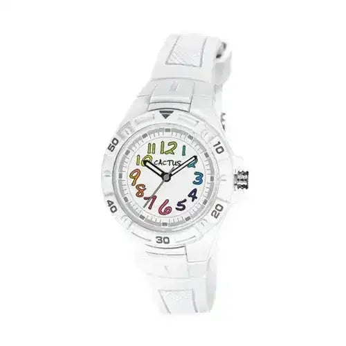 Cactus Watches | Kids Rainbow Watch | White – Toybox Tales