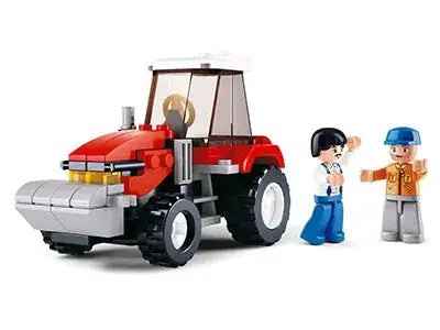 DAMAGED BOX Sluban | Town Farm Red Tractor 103 Pieces – Toybox Tales
