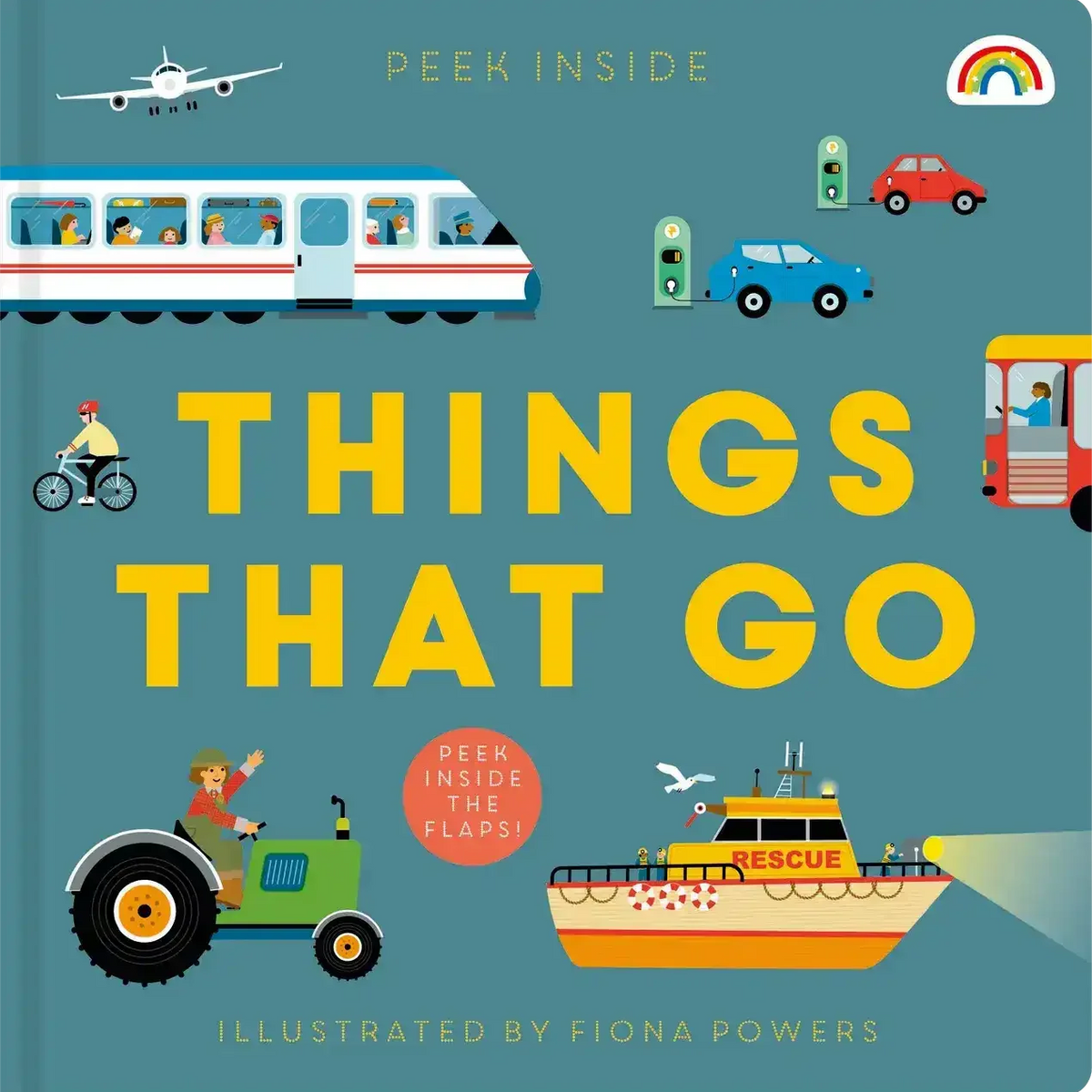 Peek Inside Book | Things That Go – Toybox Tales