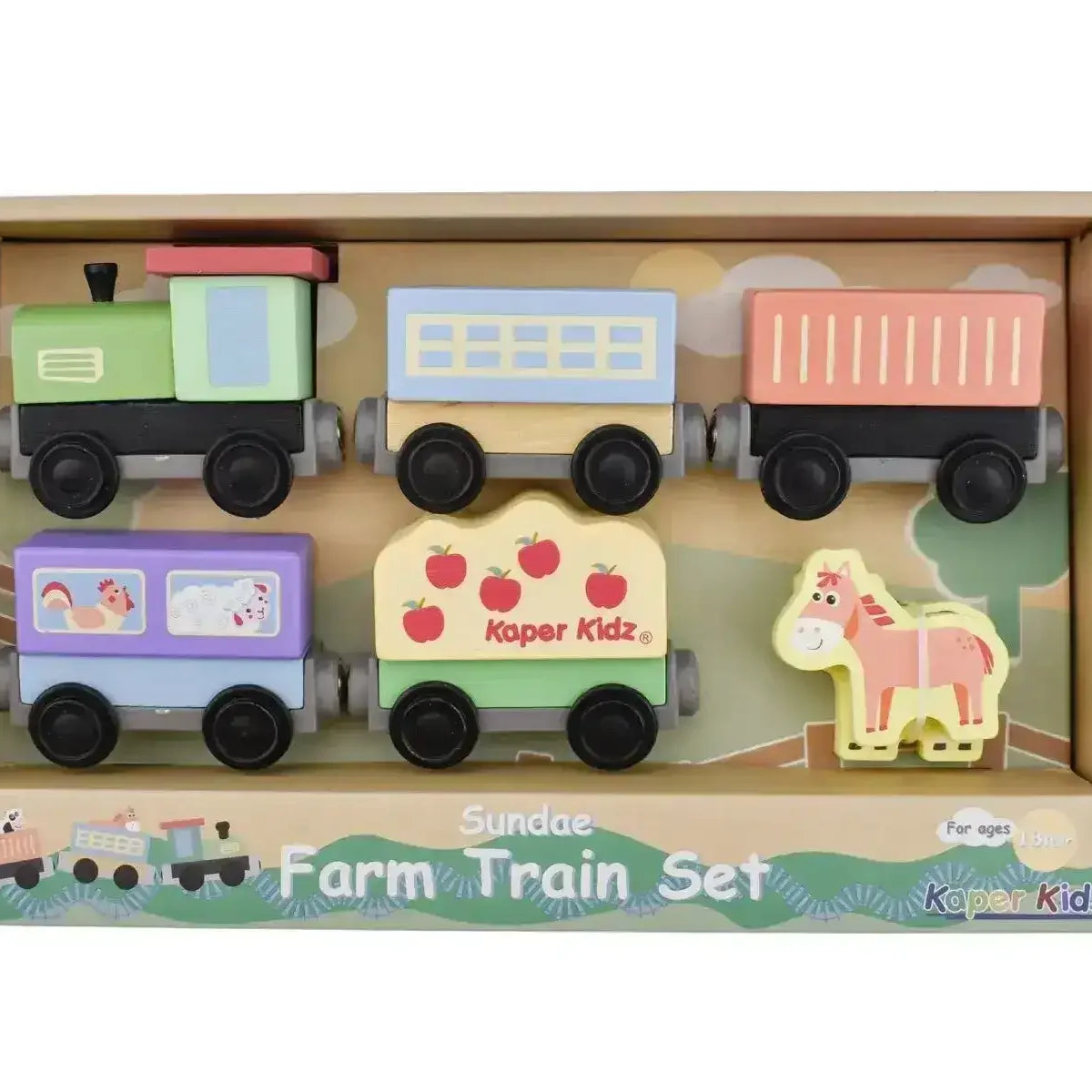 Sundae Farm Train Set – Toybox Tales