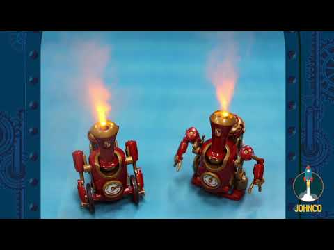 Steambot - 2 in 1 Ultrasonic Water Mist Robot | Toybox Tales