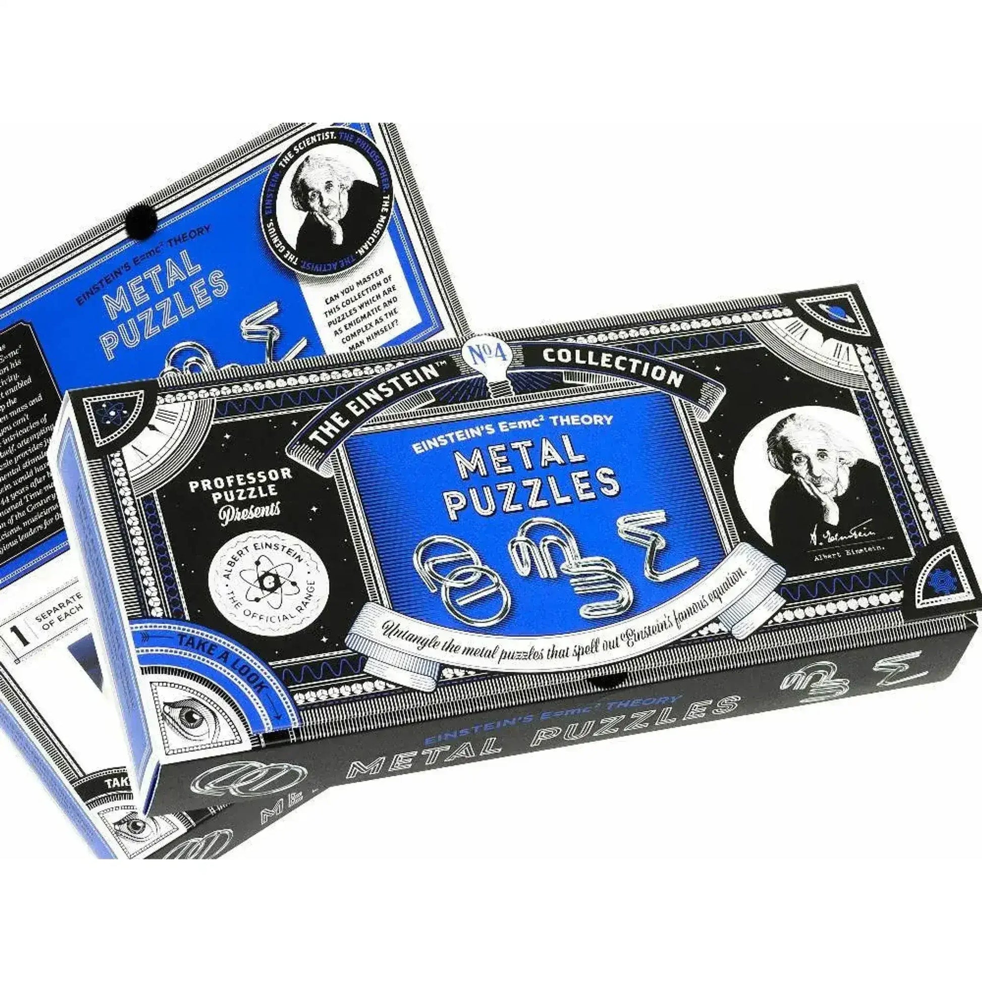 Einstein's E=Mc2 Metal Puzzles | Toybox Tales