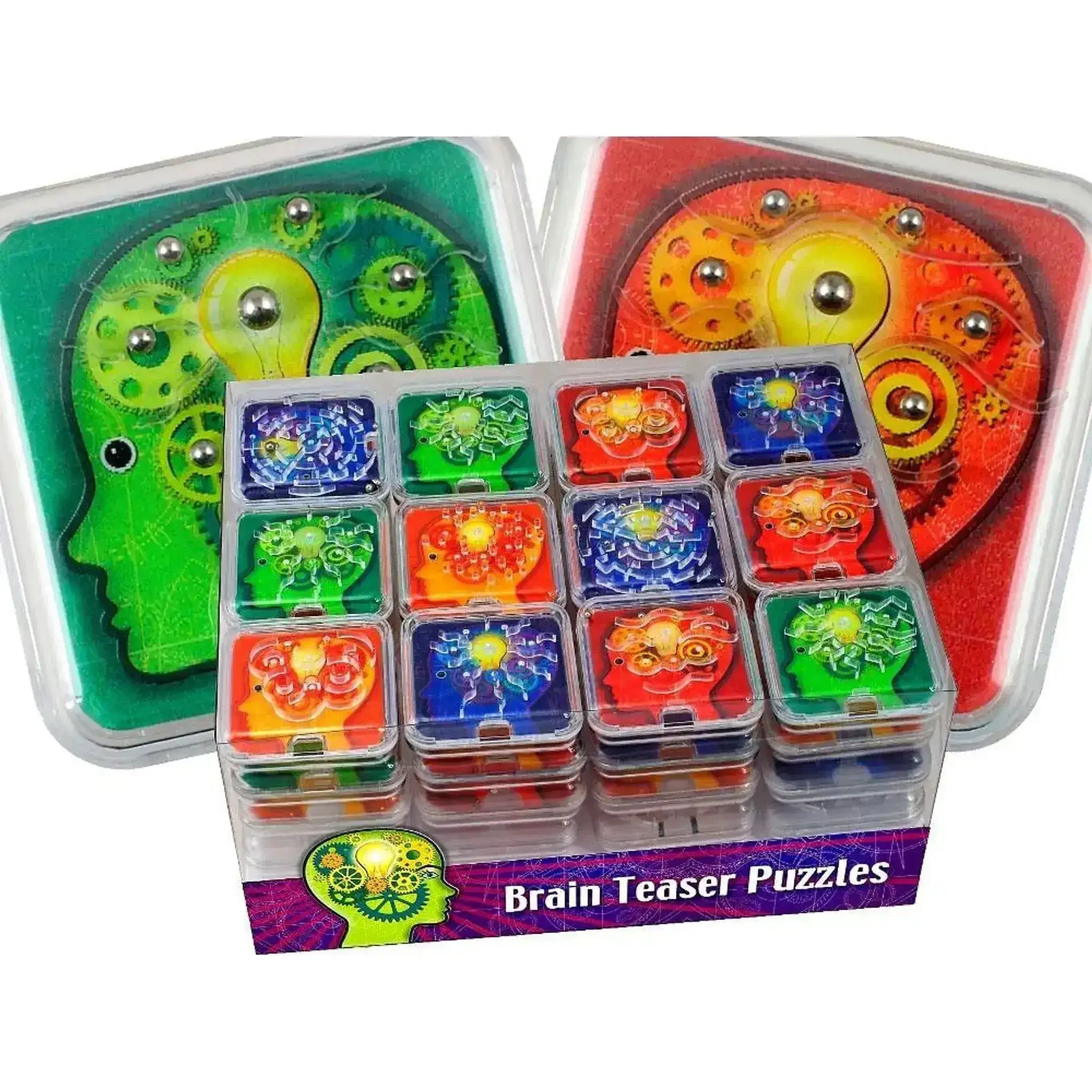 Brain Teaser Puzzles (Double Sided) | Toybox Tales