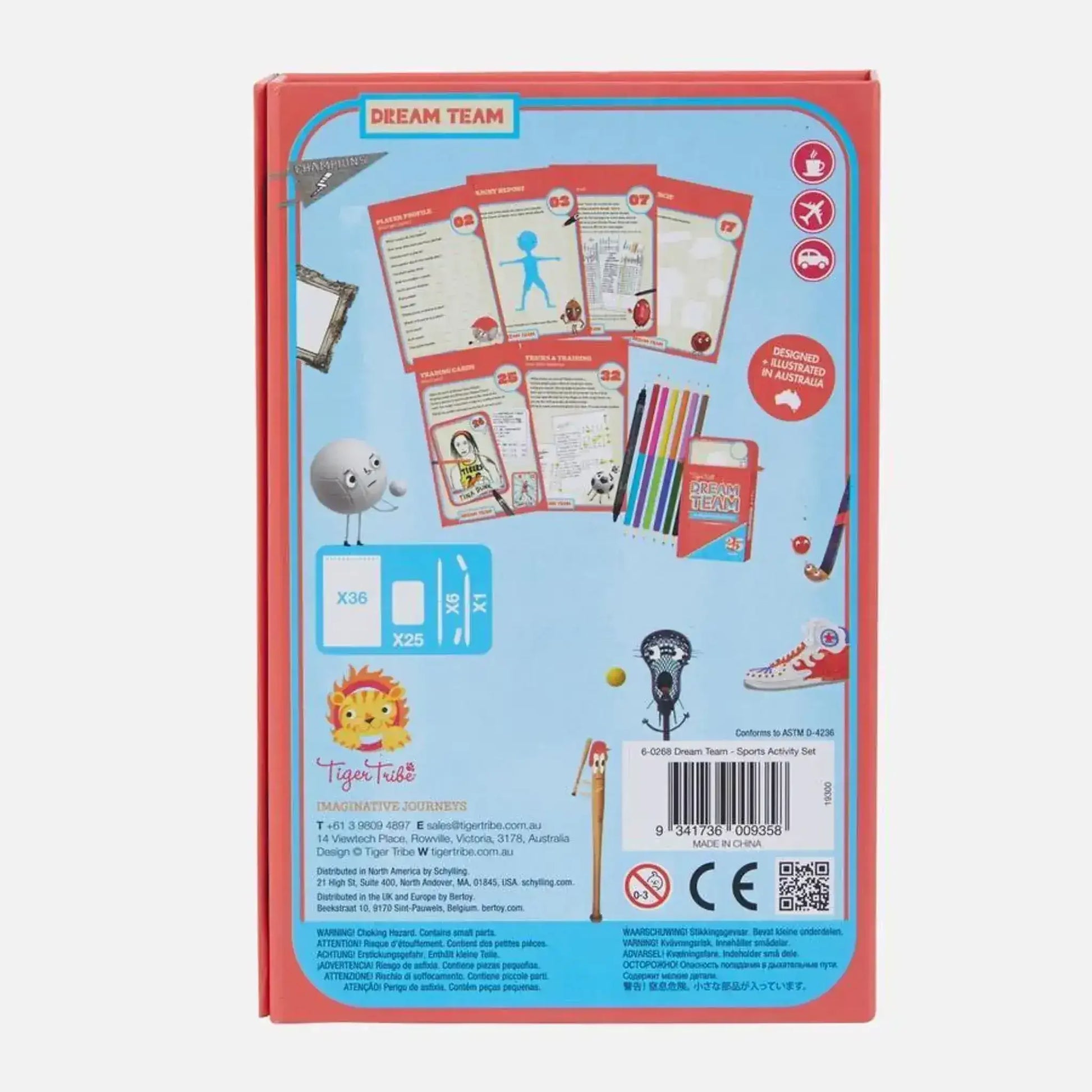 Dream Team Sports Activity Set | Toybox Tales