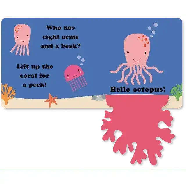 Fuzzy Friends Book - Ocean | Toybox Tales