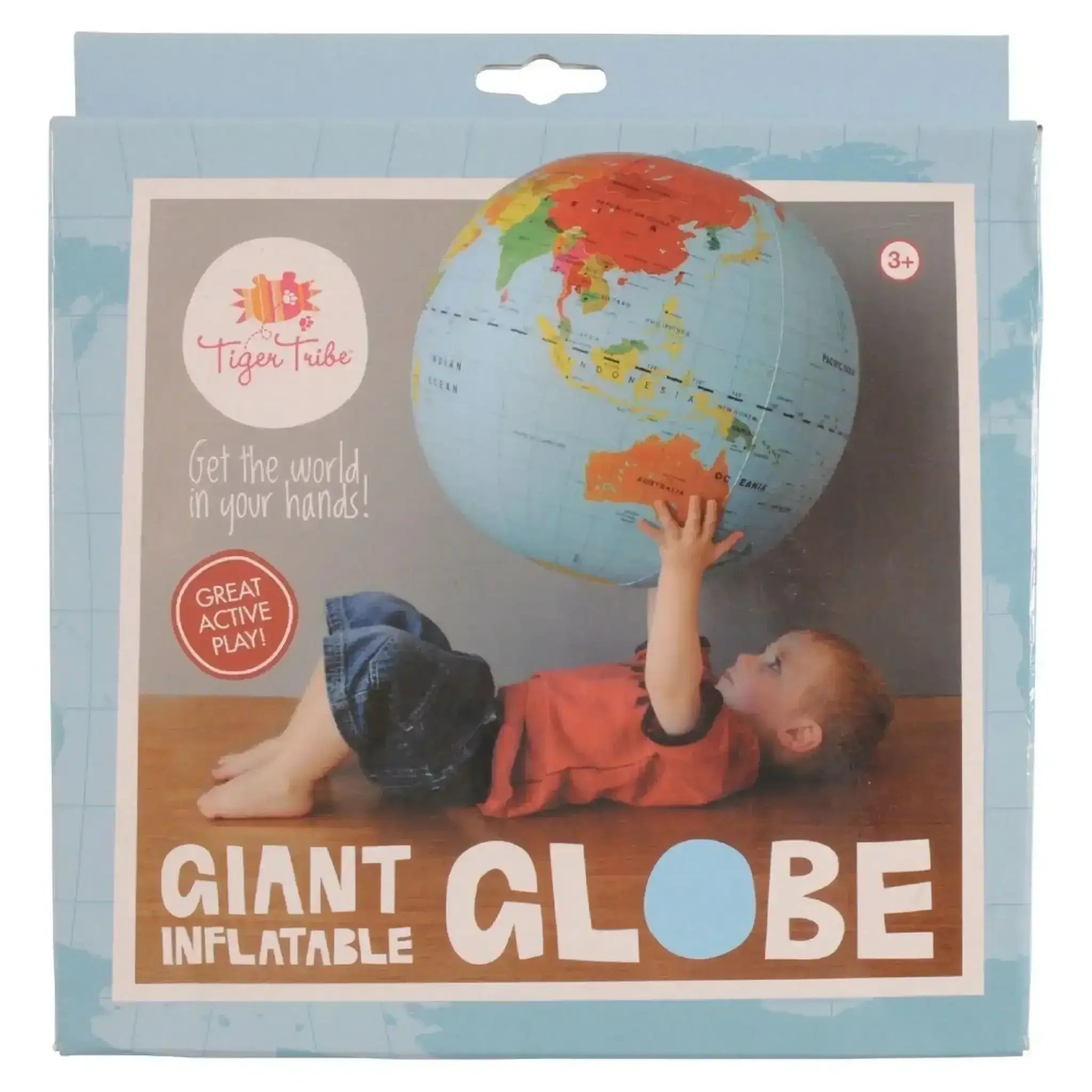 Giant inflatable globe | Toybox Tales