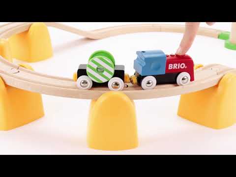 BRIO My First Battery Operated Railway Train Set 25 pieces | Toybox Tales
