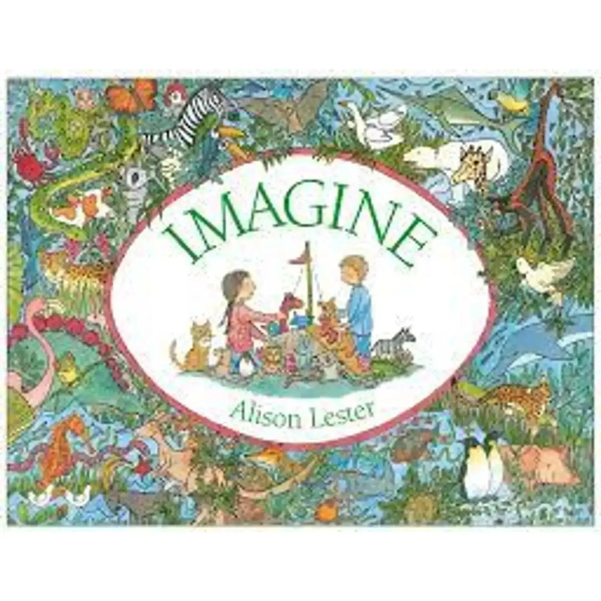 Imagine Book and Jigsaw Puzzle