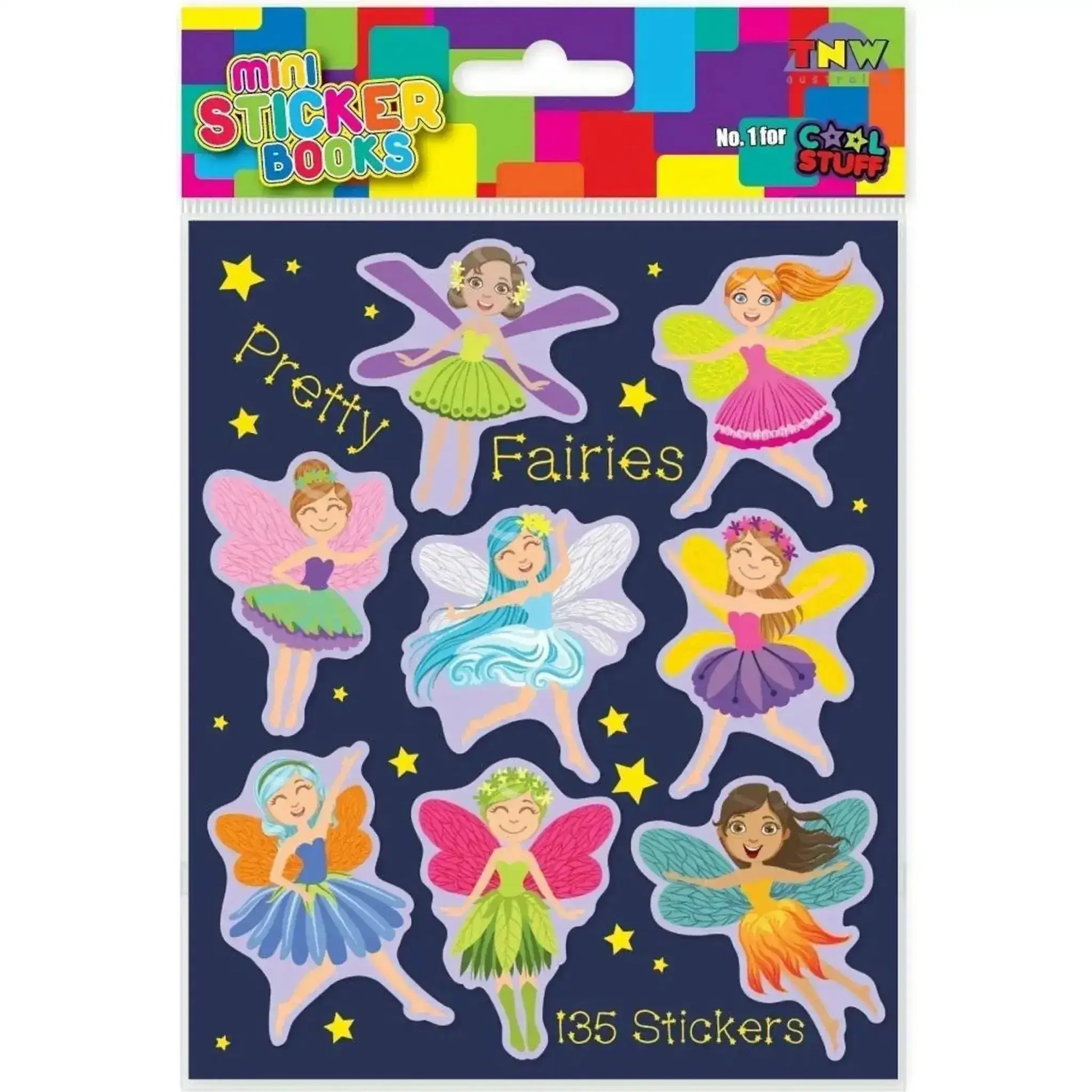 Mini Sticker Book - Fairies | Toybox Tales
