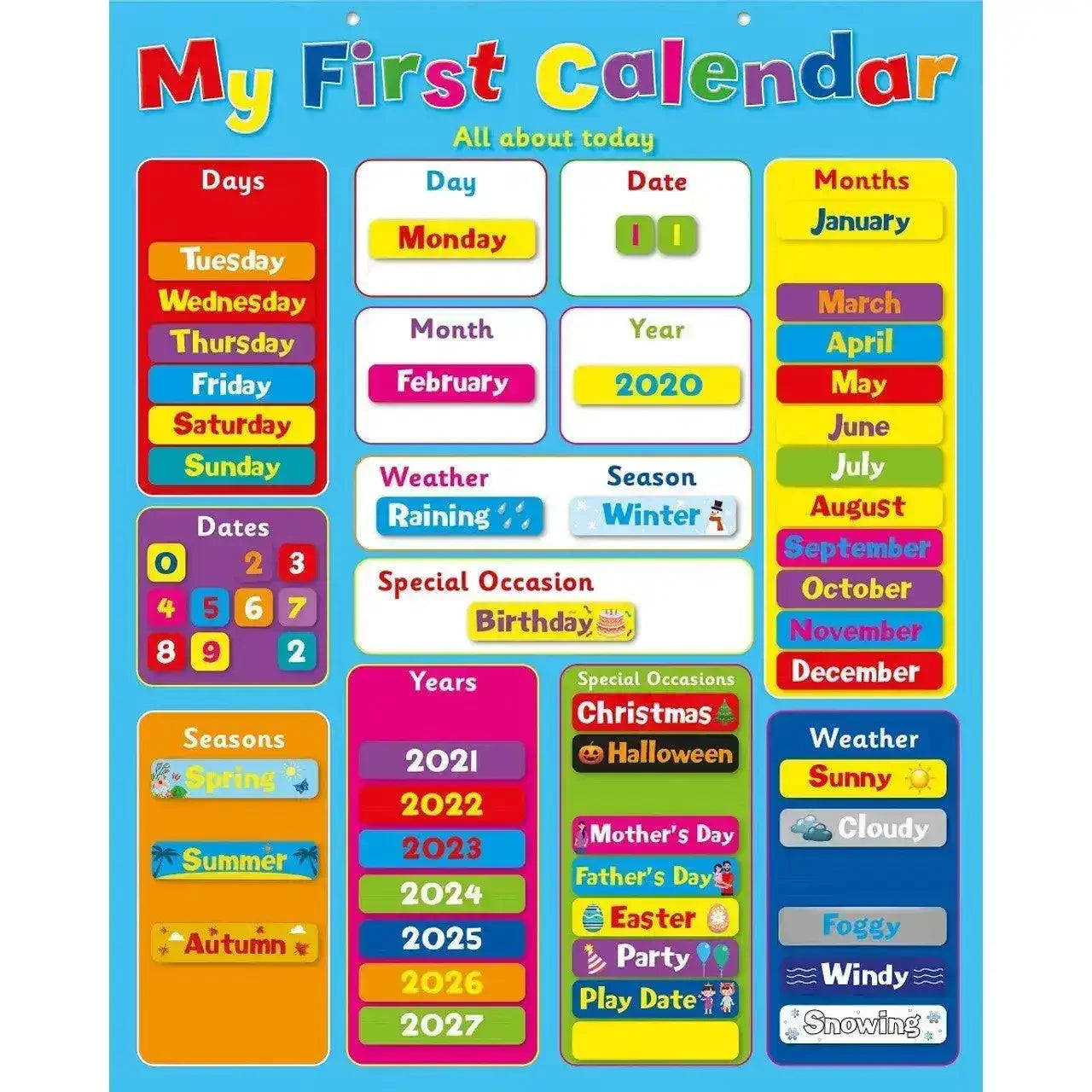 My First Calendar | Toybox Tales