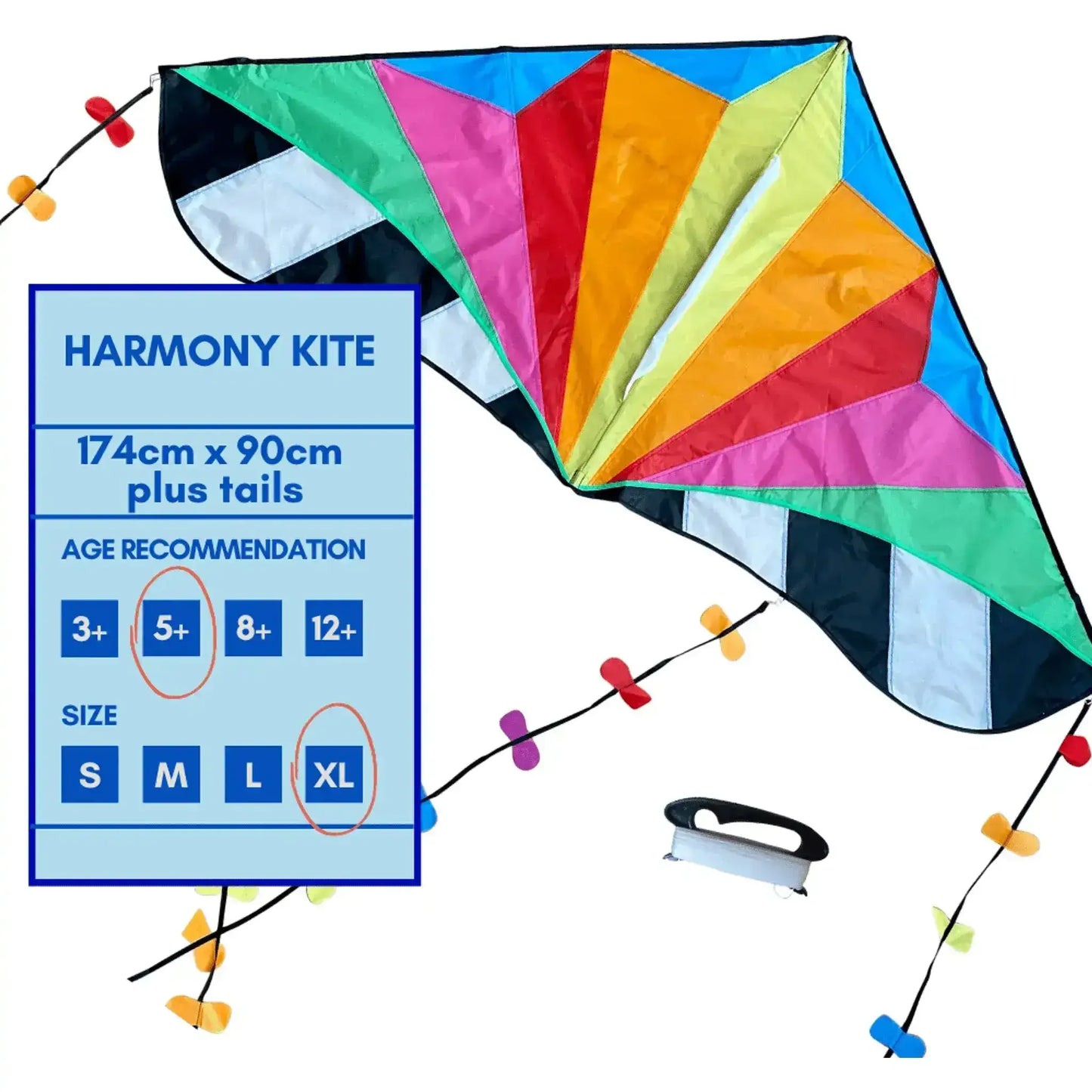 Single Line Kite: Harmony | Toybox Tales